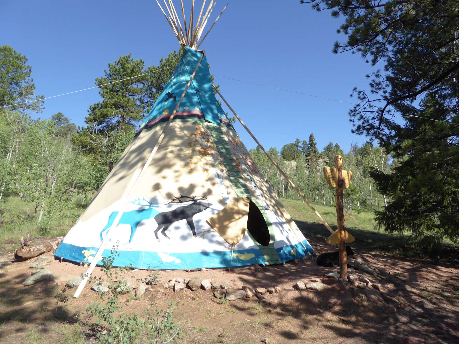 The Sacred Earth Sanctuary - Hipcamp in Florissant, Colorado