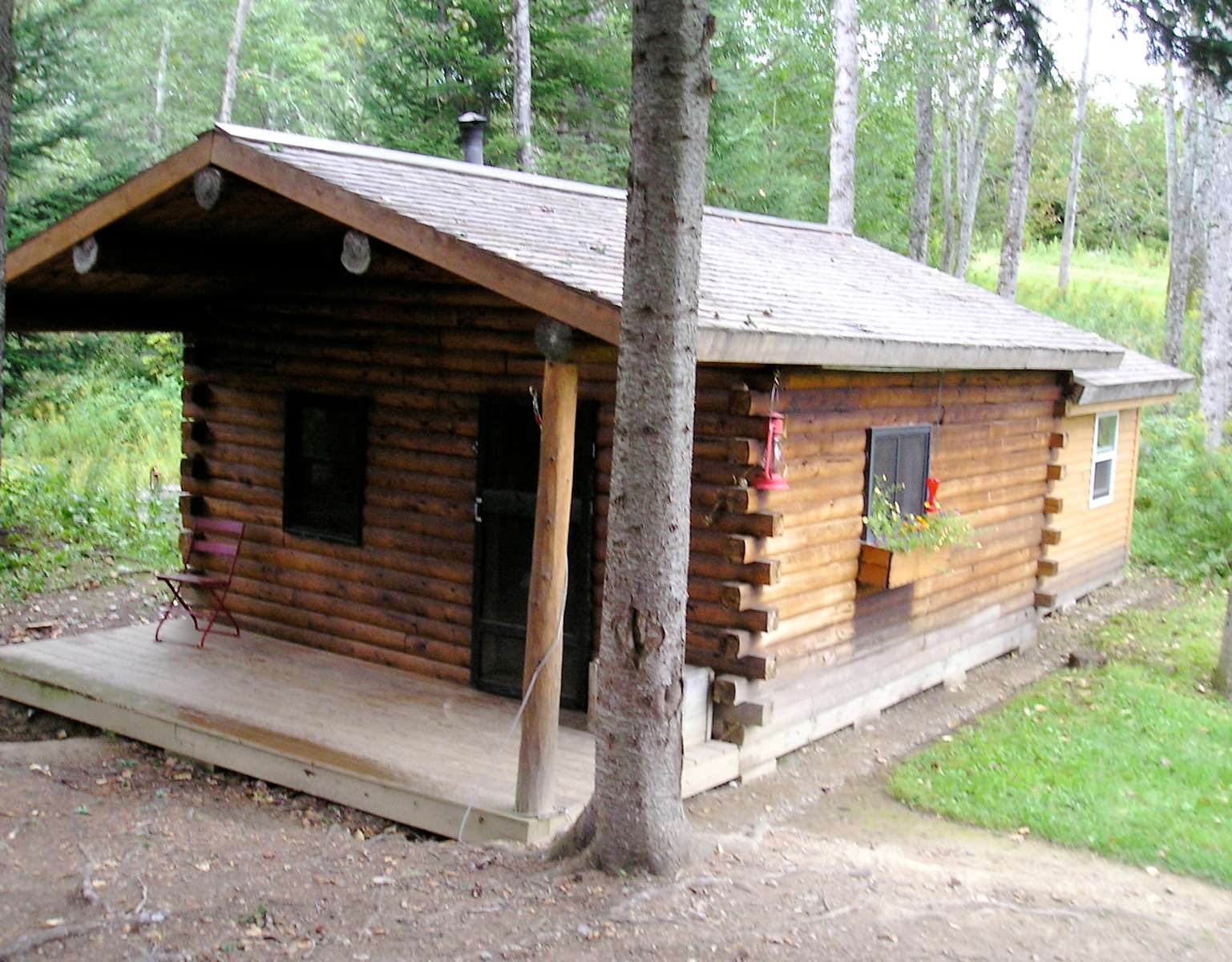 Riverbend Cabin and Sauna - Hipcamp in Monticello, Maine