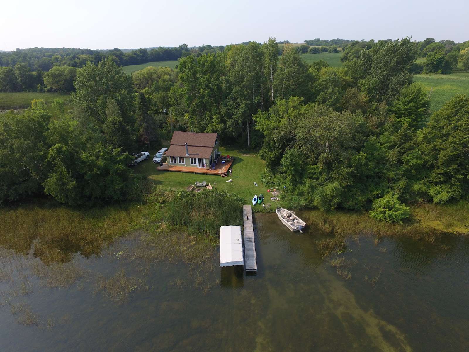 Stalker Lake Hideaway - Hipcamp in Dalton, Minnesota