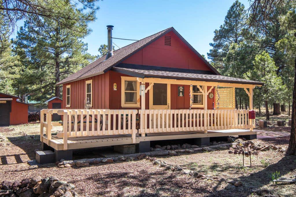 Romantic Cabin w/ View of Peaks - Hipcamp in Tempe, Arizona