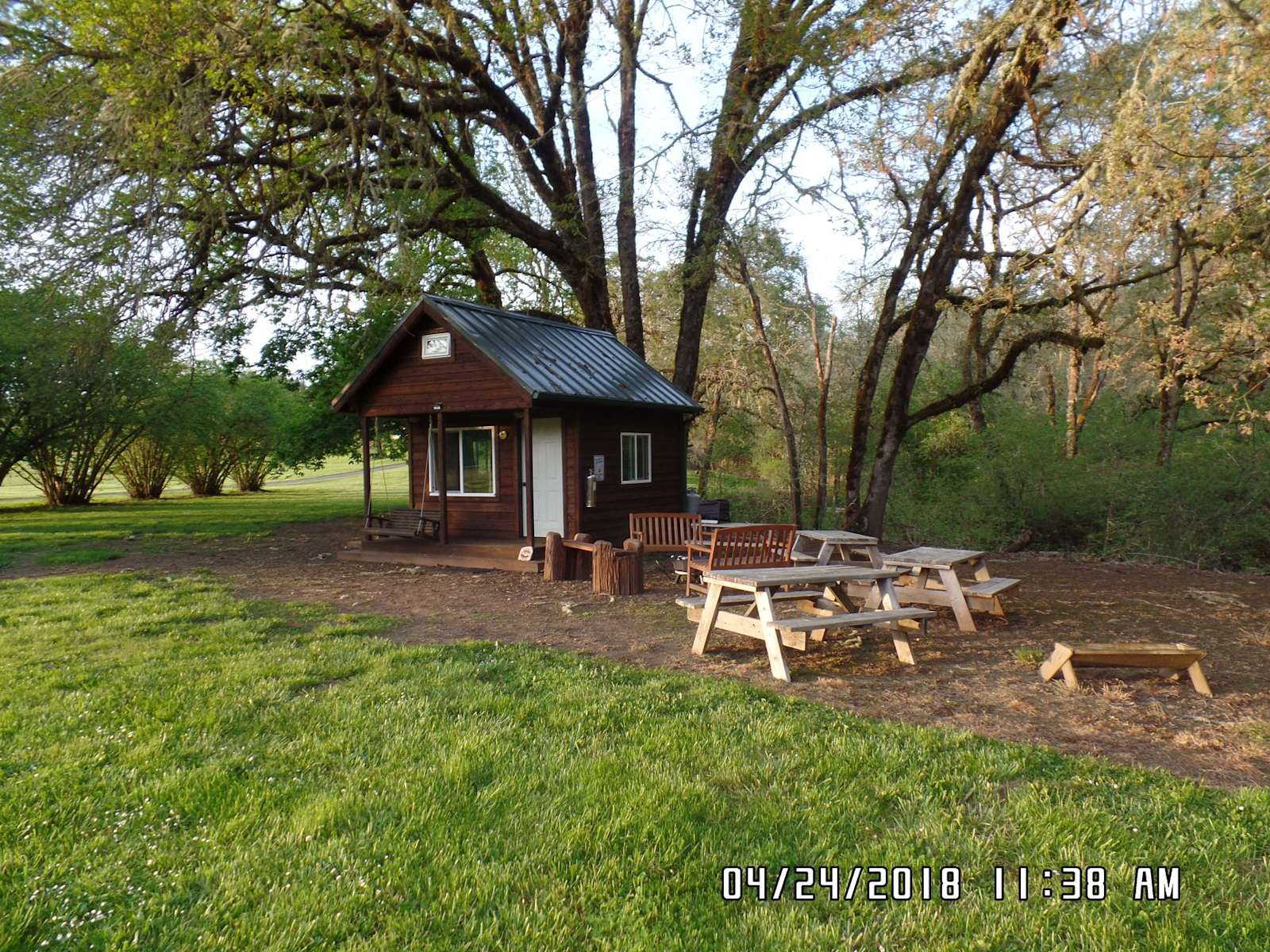 Umpqua Riverfront RV Cabin - Hipcamp in Oakland, Oregon