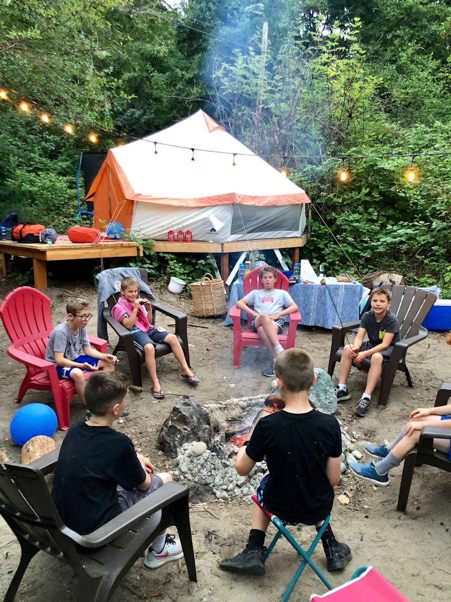 Camp Three Tree Point - Hipcamp in Burien, Washington