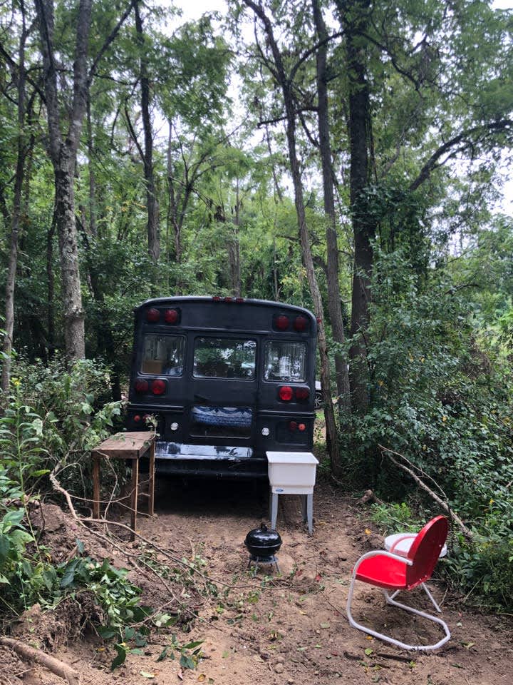 School Bus#23 Bunk House - Hipcamp in Dublin , Virginia