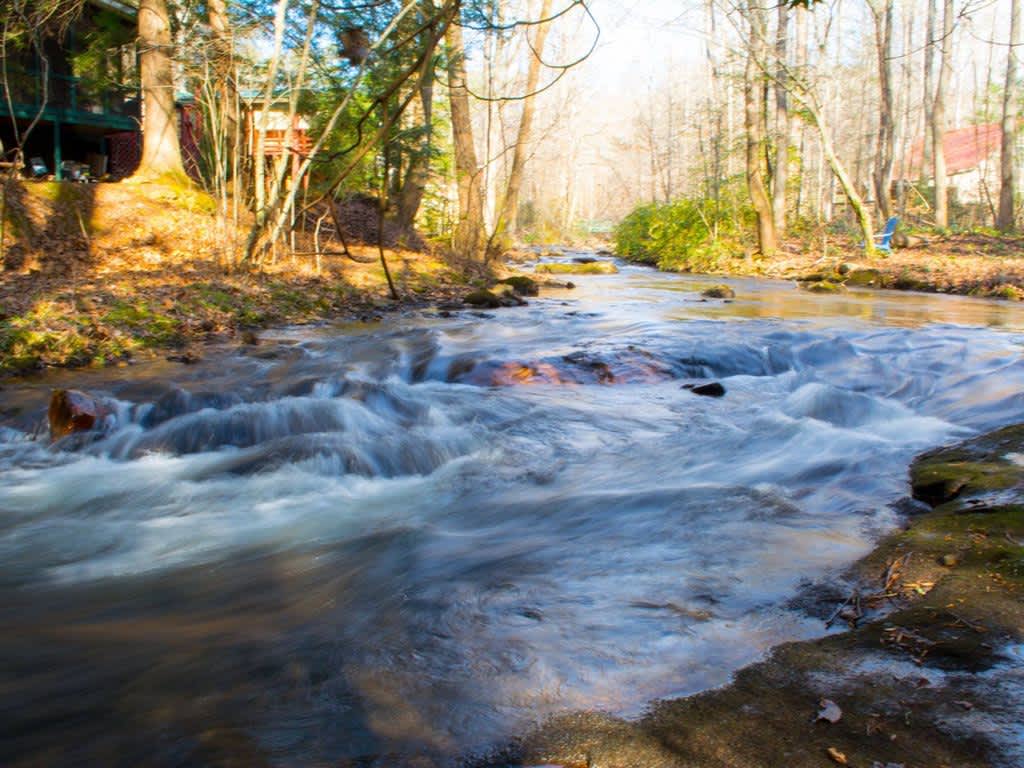 Rushing Creek Cabin - Hipcamp in Cleveland, Georgia
