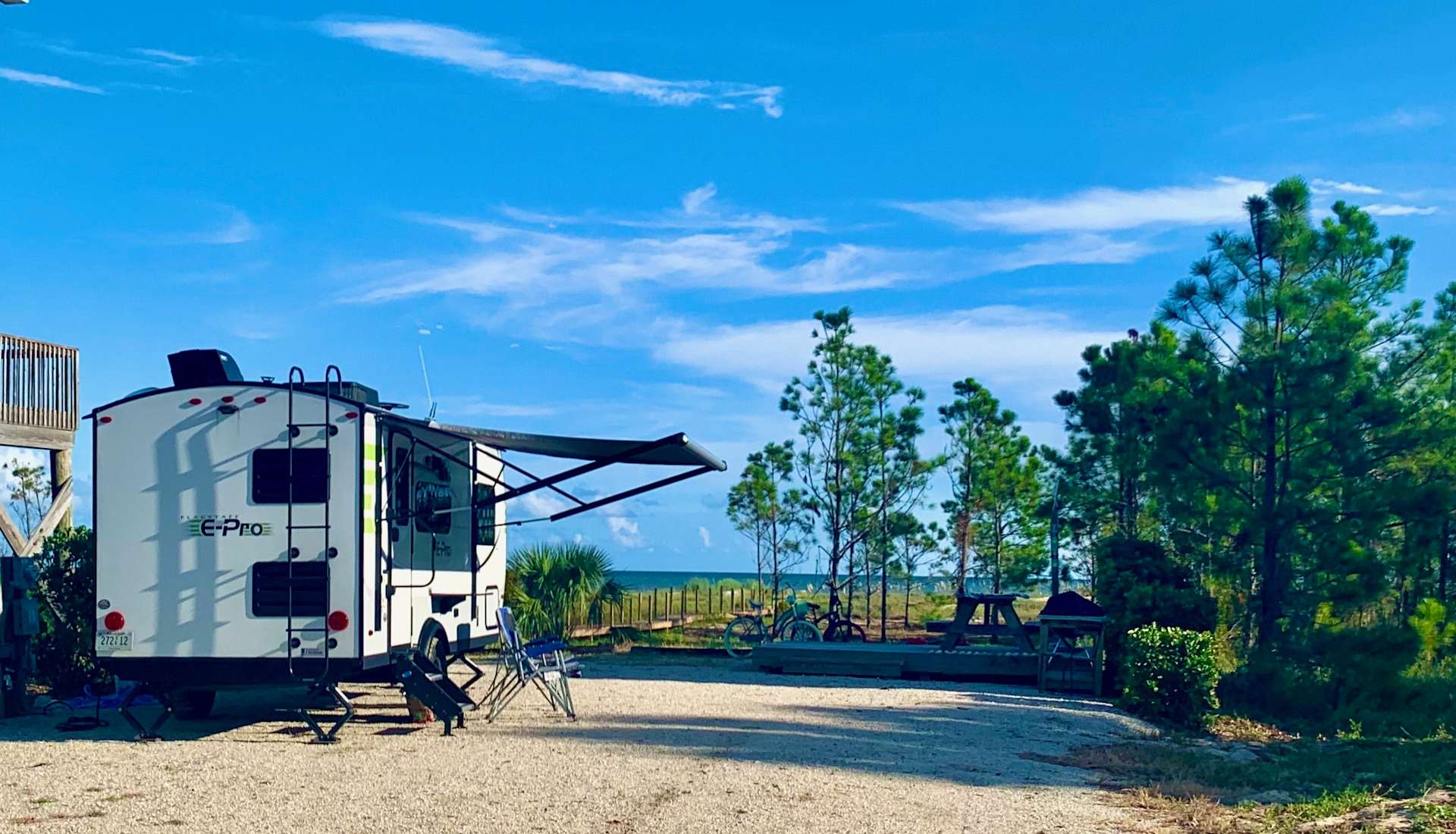 Incommunicado Gulf Front - Hipcamp in Port St. Joe, Florida