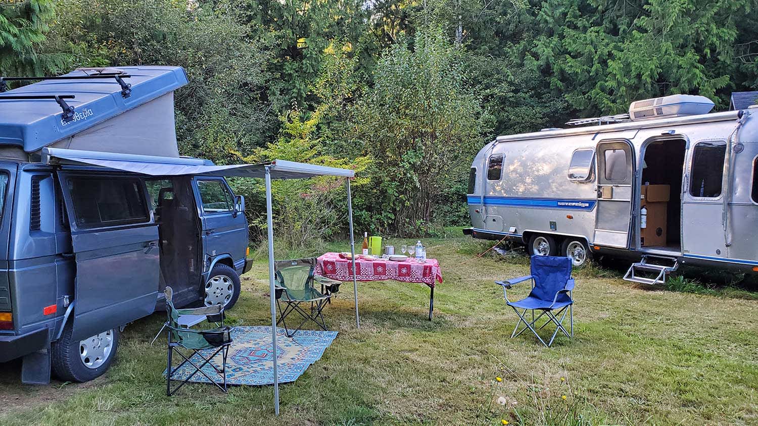 Foothills Forest Camping Hideaway - Hipcamp in Everson, Washington