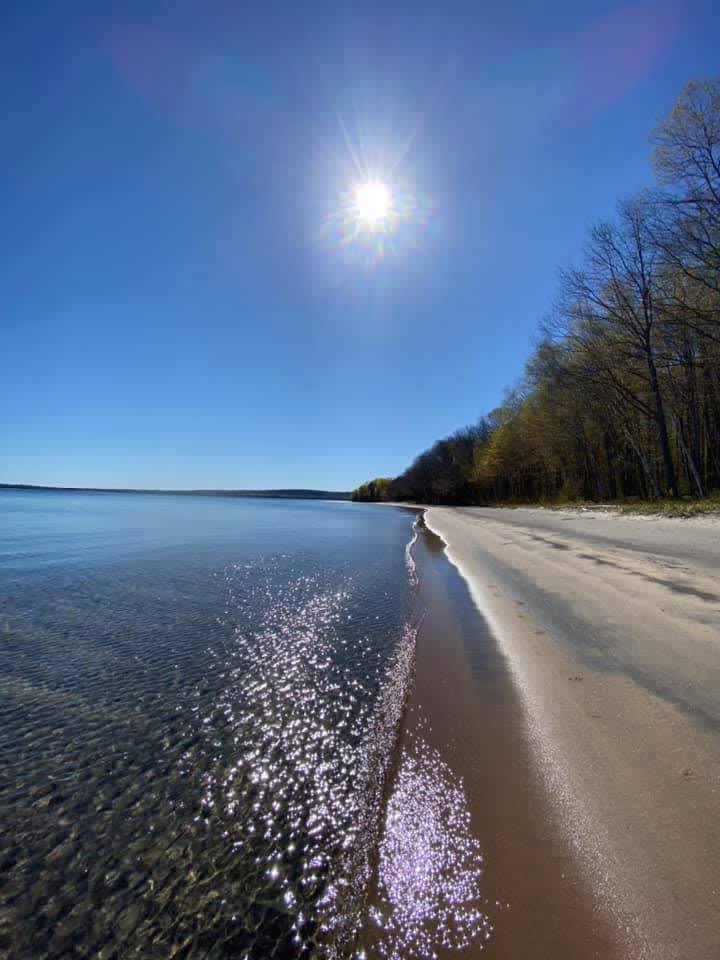 Little Sand Bay on Christian Island - Hipcamp in Collingwood, Ontario