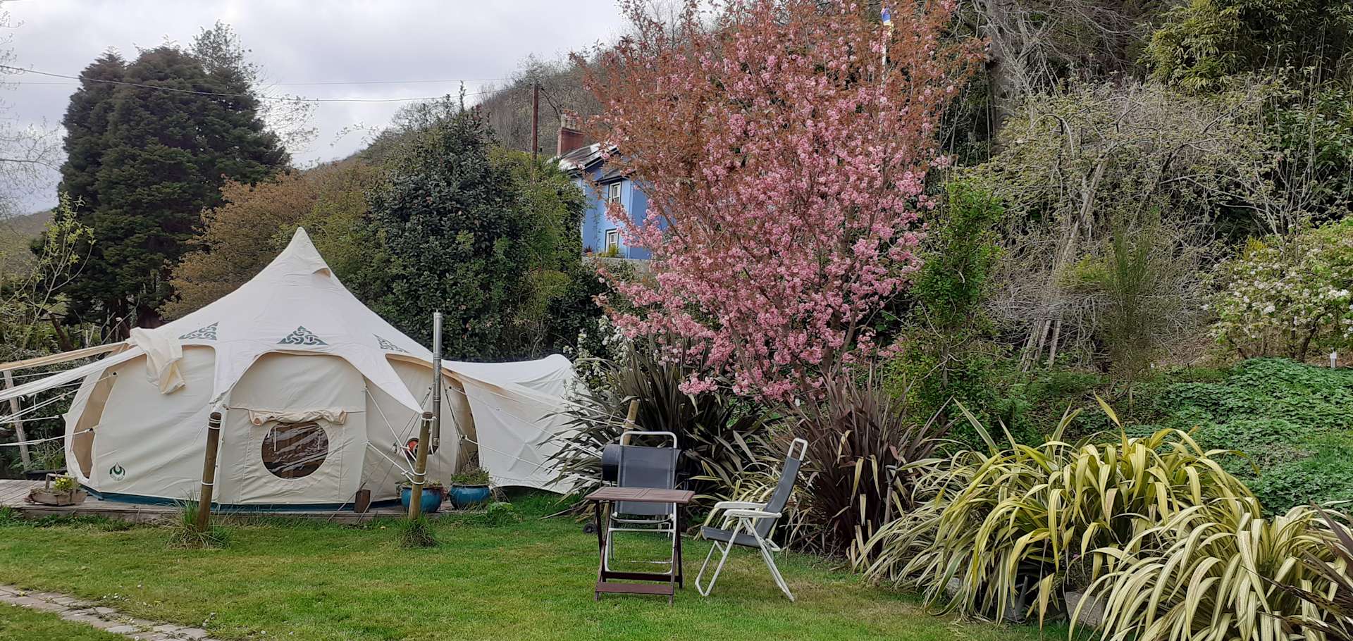 Aberystwyth Glamping with Hot Tub! - Hipcamp in Ceredigion, Wales