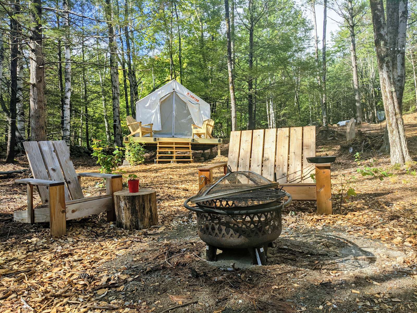 Butter Hill Hideaway-Forest Retreat - Hipcamp in Chatham, New Hampshire