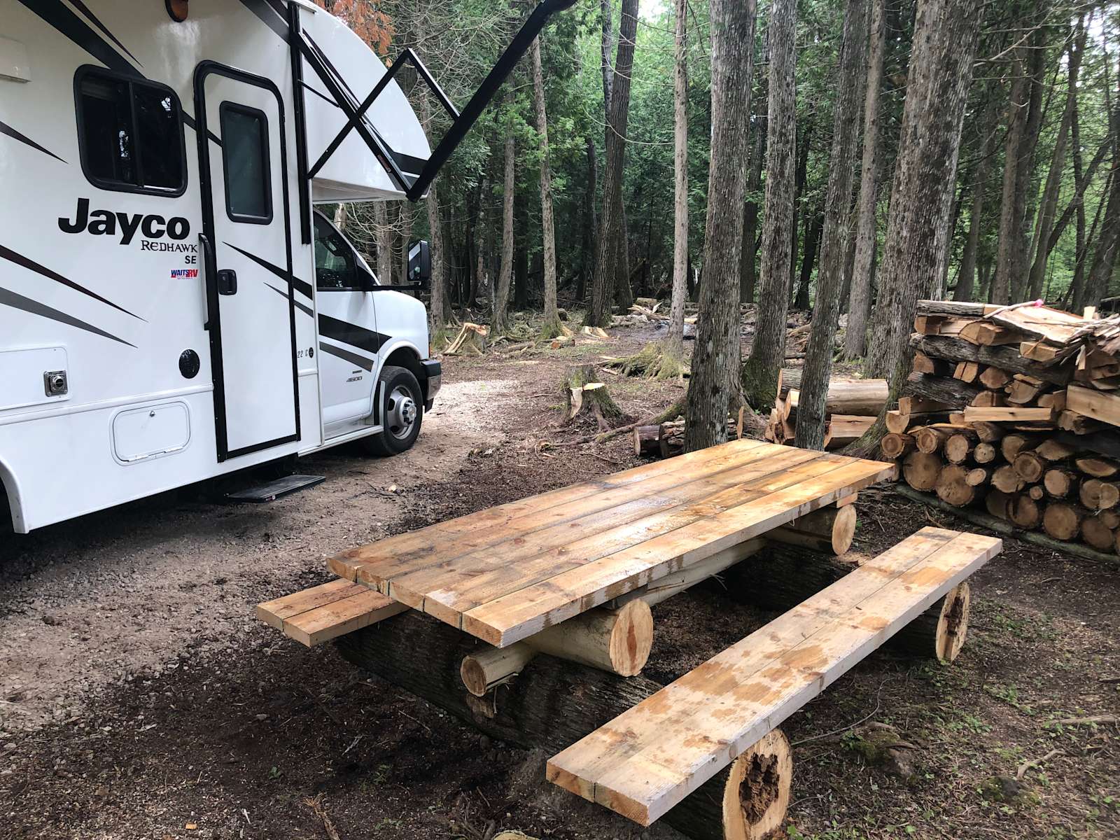 77 Paul's Cedar Camp - Hipcamp in Mackinac Island, Michigan
