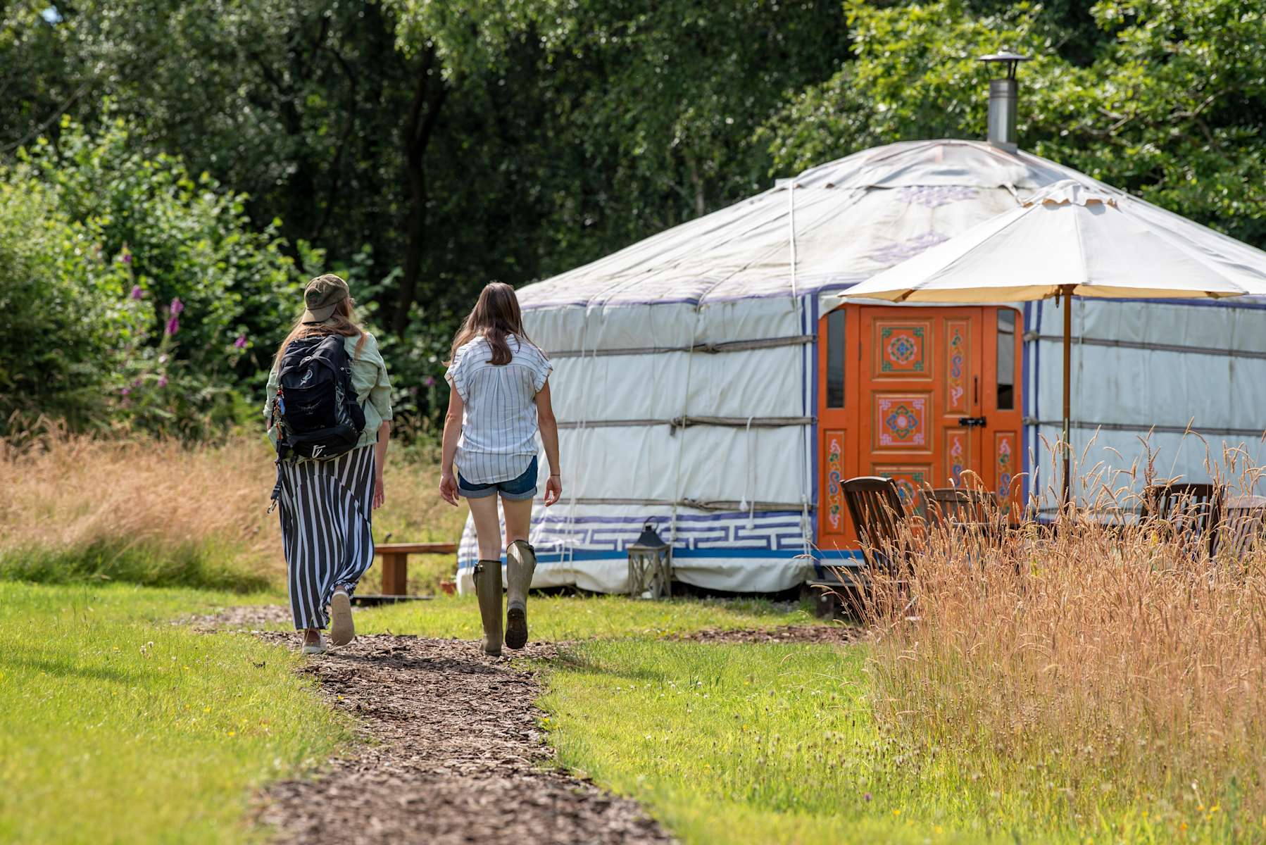 Gilfach Gower Farm Luxury Yurt - Hipcamp in Llandeilo, Wales