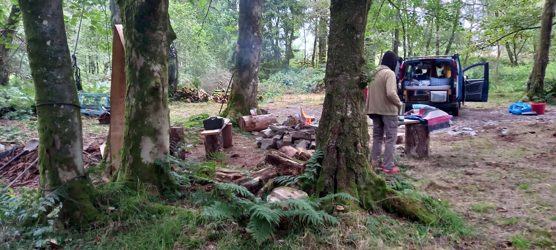 Troquhain Woods - Hipcamp in Castle Douglas, Scotland