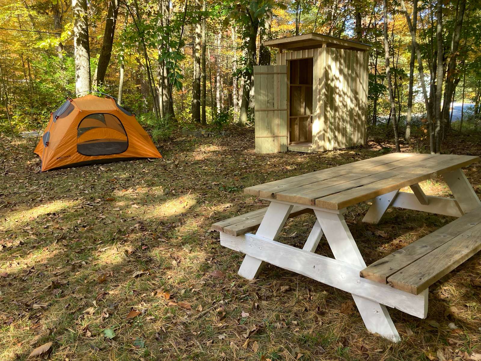 Rail Trail Retreat - Hipcamp in Rindge, New Hampshire