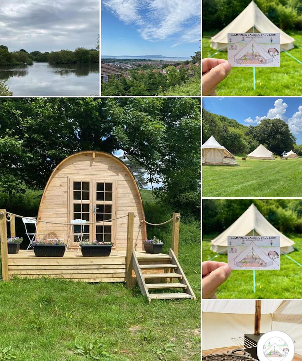 Ty Du Farm - Hipcamp in Llanelli, Wales