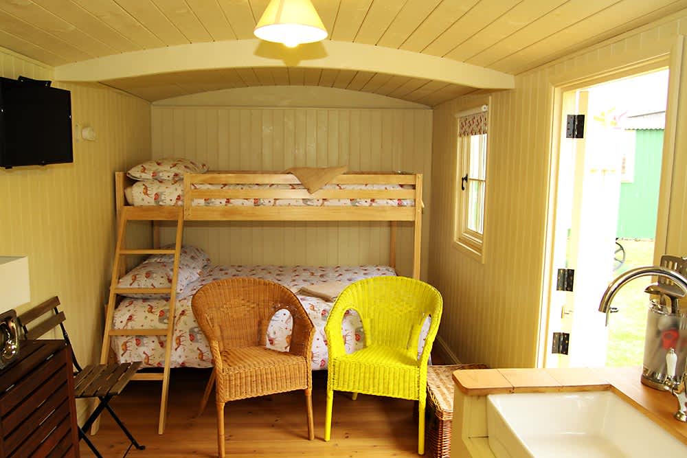 Garrison Shepherd's Huts - Hipcamp in Bowness On Solway, England