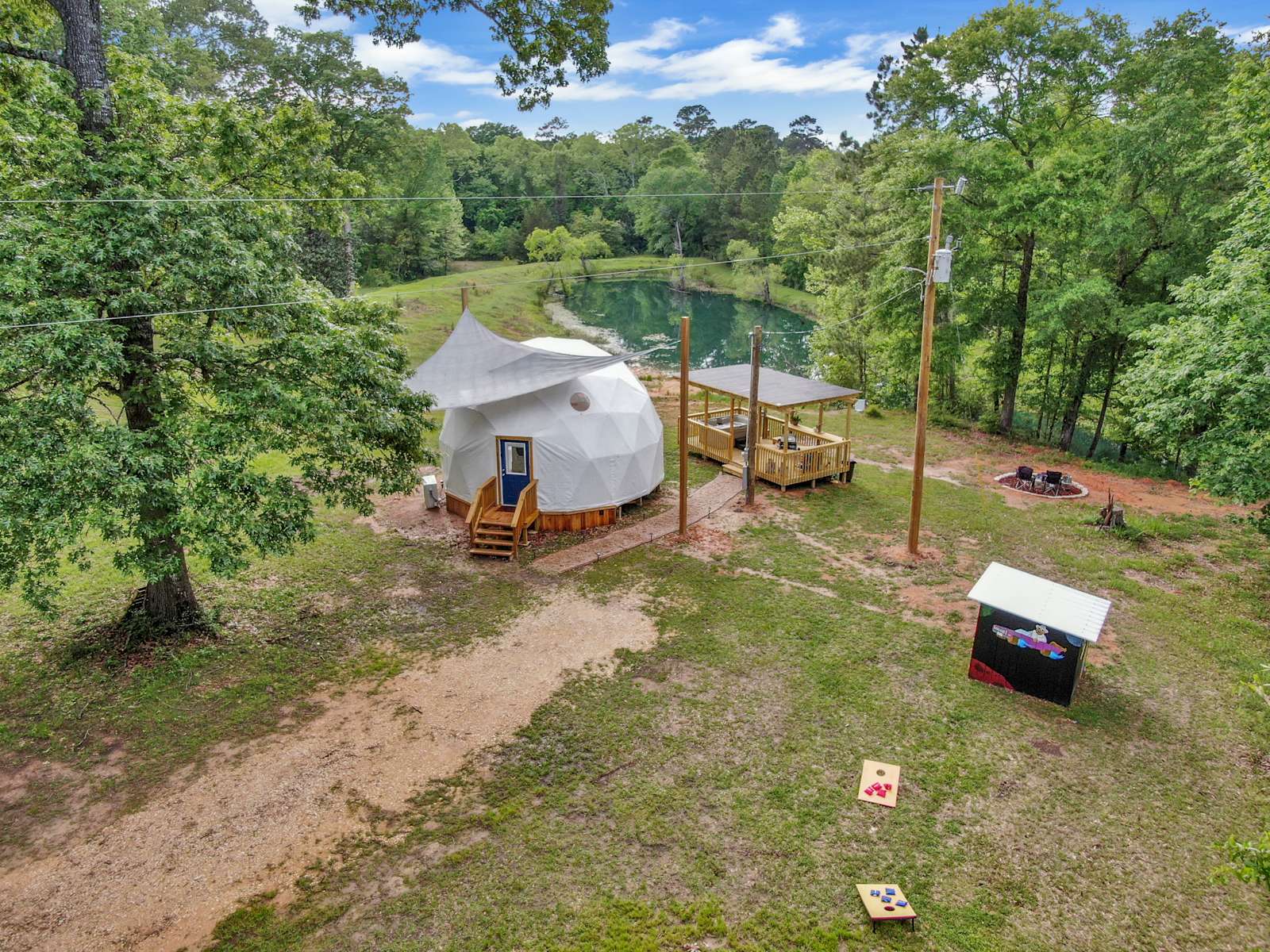 Cameron Ranch Glamping - Hipcamp in Coldspring, Texas