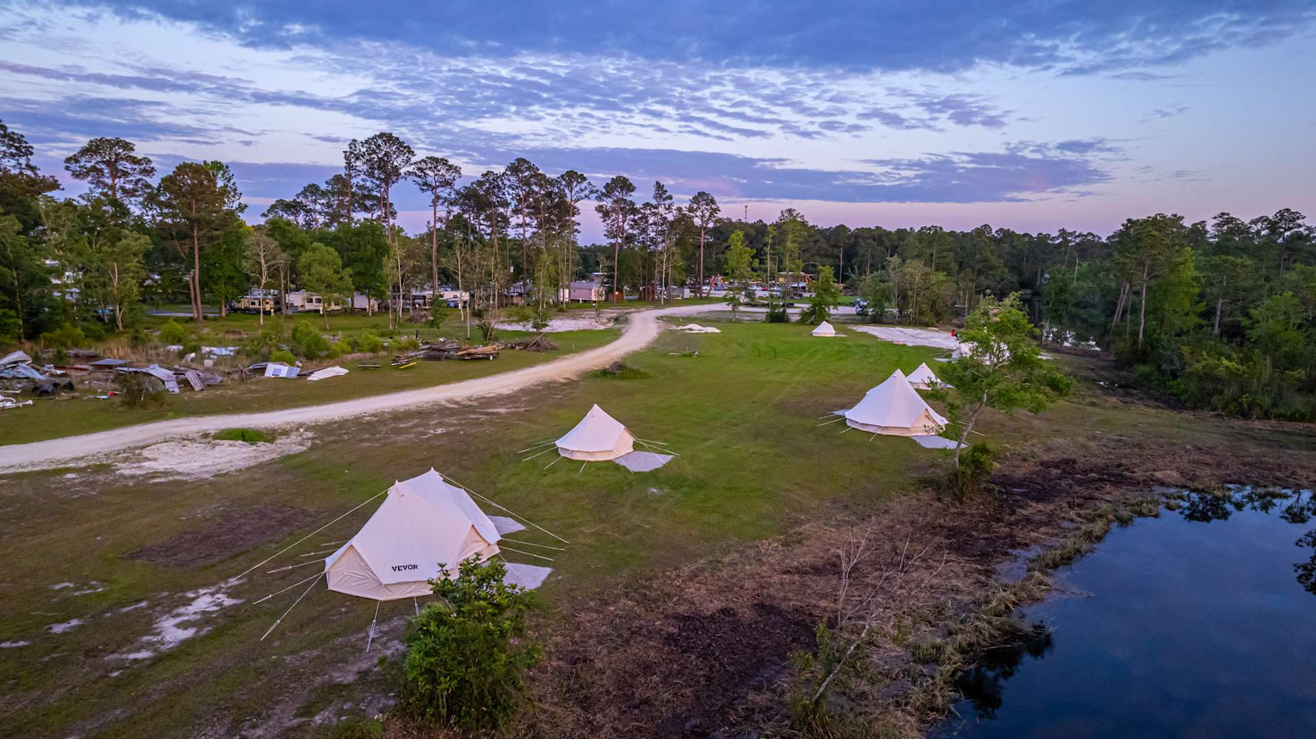 The Cozy Rosy - Hipcamp in Vancleave, Mississippi