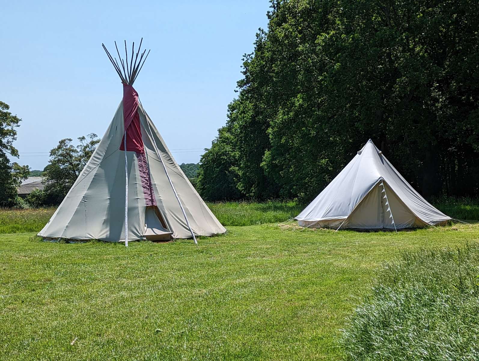 Rebel Farmer Tipi - Hipcamp in , England