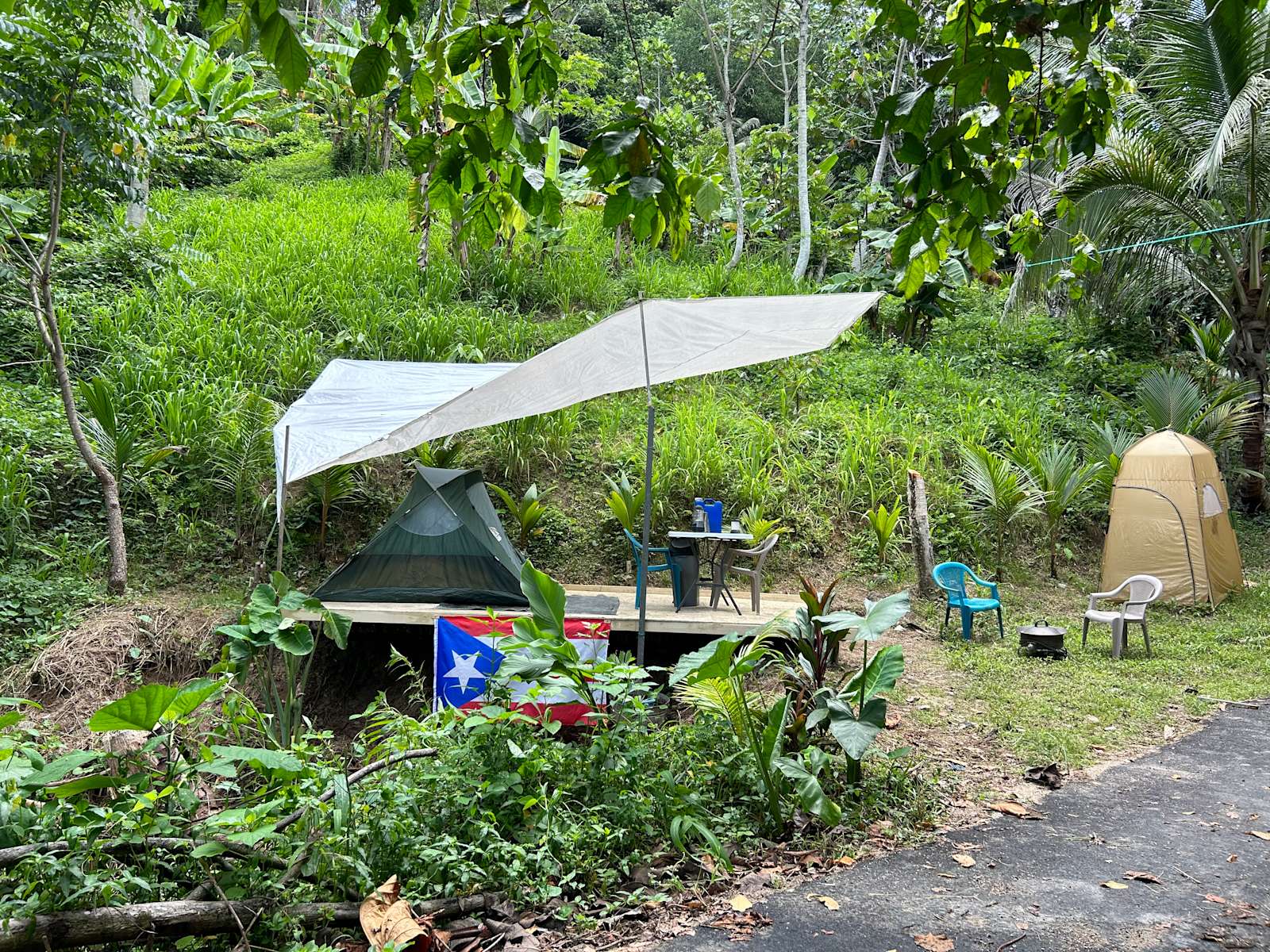 Courage Creek Camp and Trails - Hipcamp in Utuado, Puerto Rico