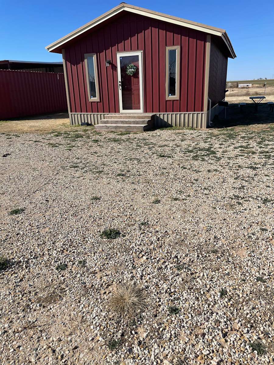 Little Red Farmhouse - Hipcamp in Abernathy, Texas