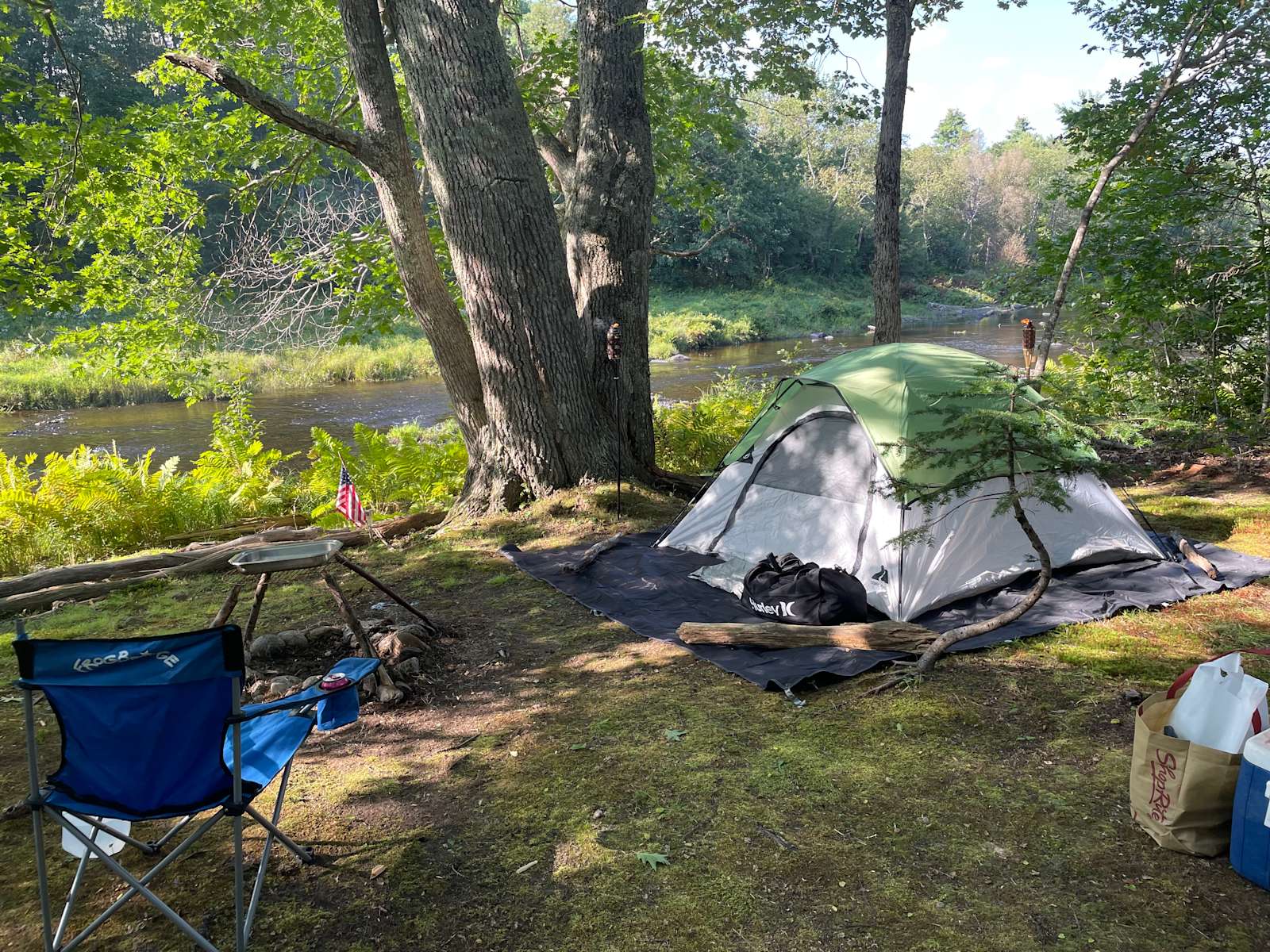 Reclaimed Gravel Pit - Hipcamp in Winterport, Maine