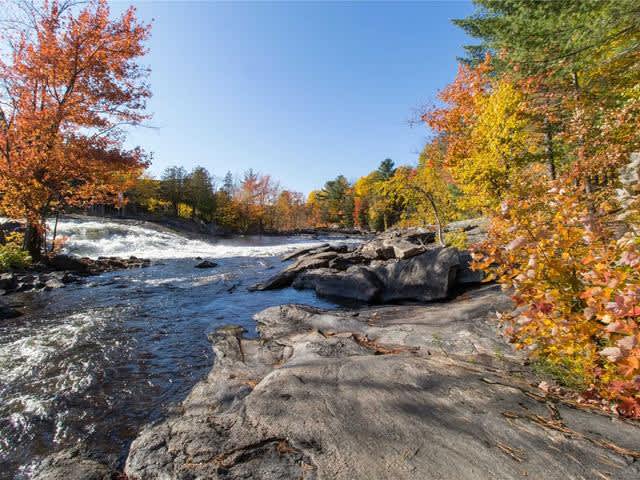 Magnet Ravine Falls getaway - Hipcamp in Magnetawan, Ontario