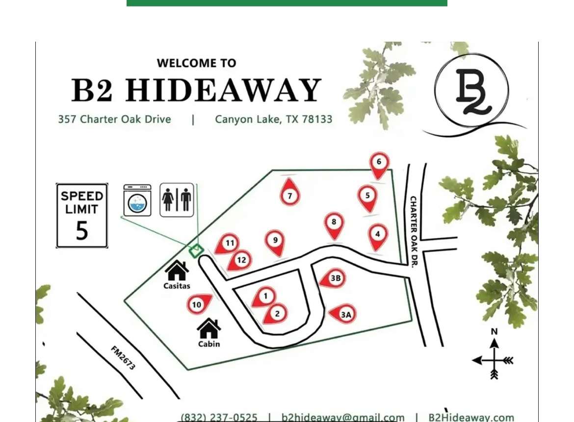 B2 Hideaway - Hipcamp in Canyon Lake, Texas