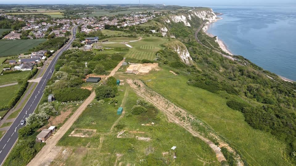 Capel Battery WW2 Motorhome Site - Hipcamp in Folkestone, England
