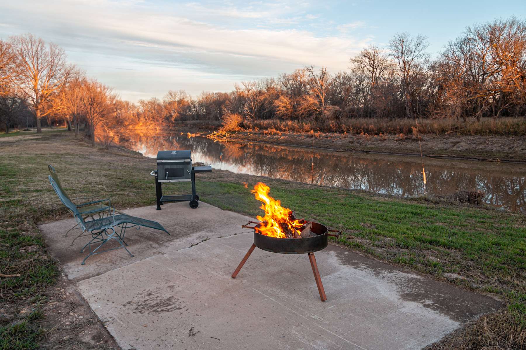 Jim Ned River Front Getaway - Hipcamp in Brownwood, Texas