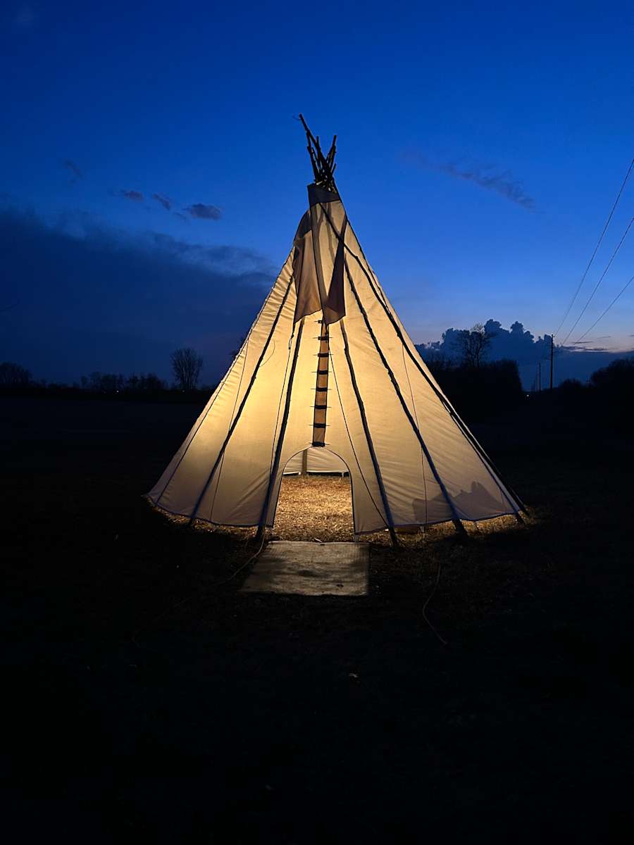 Simply Maple Farm Tipi🪶🏕️🛶 - Hipcamp in Mukwonago, Wisconsin