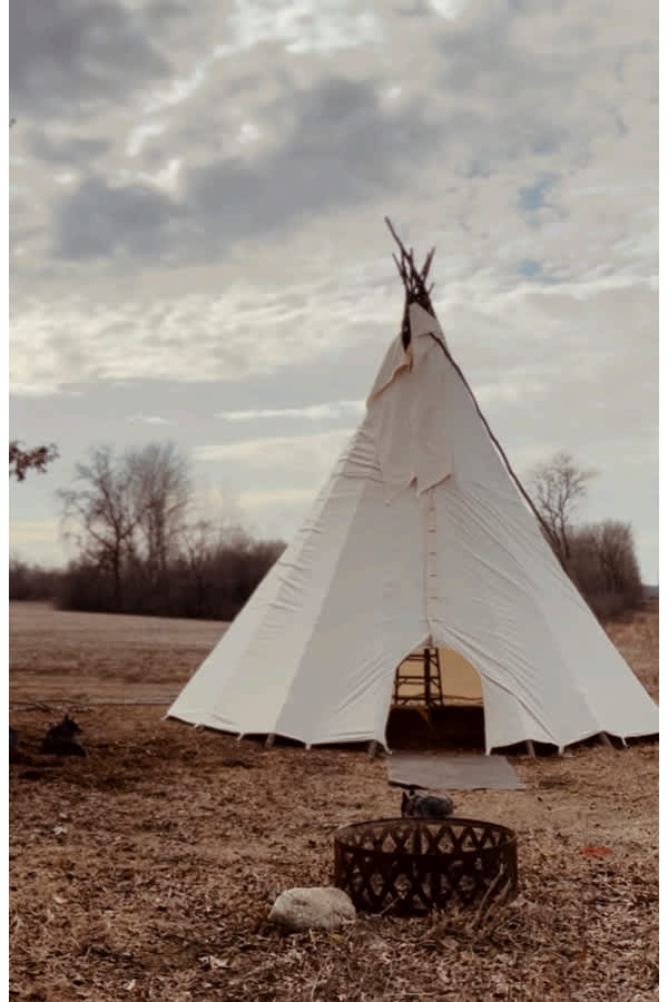 Simply Maple Farm Tipi🪶🏕️🛶 - Hipcamp in Mukwonago, Wisconsin