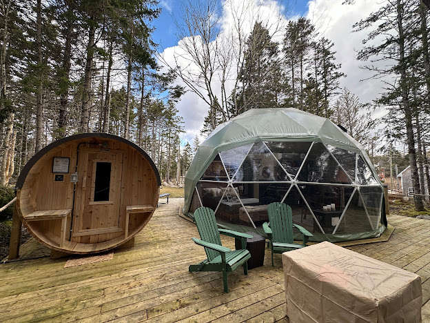 Glamping Dome Near Peggy’s Cove - Hipcamp in Seabright, Nova Scotia