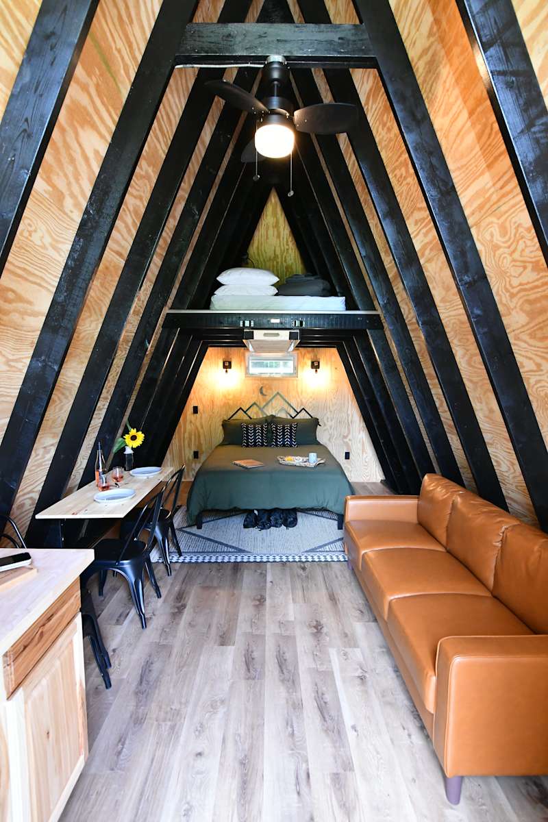 Cozy A-Frames and Camp Vibes in NY - Hipcamp in Canandaigua, New York