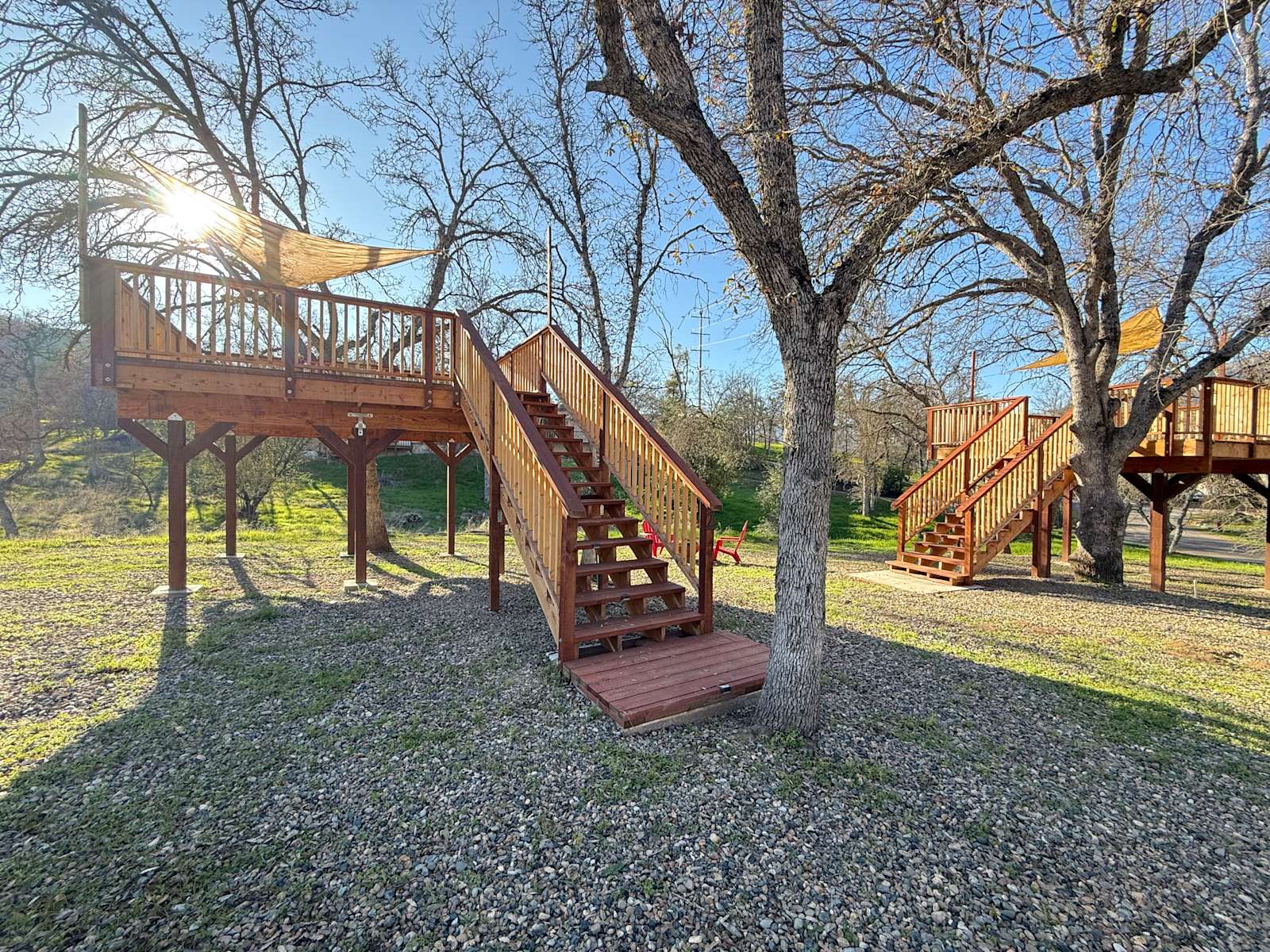 Treehouse Camping w Deck! - Hipcamp in Three Rivers, California