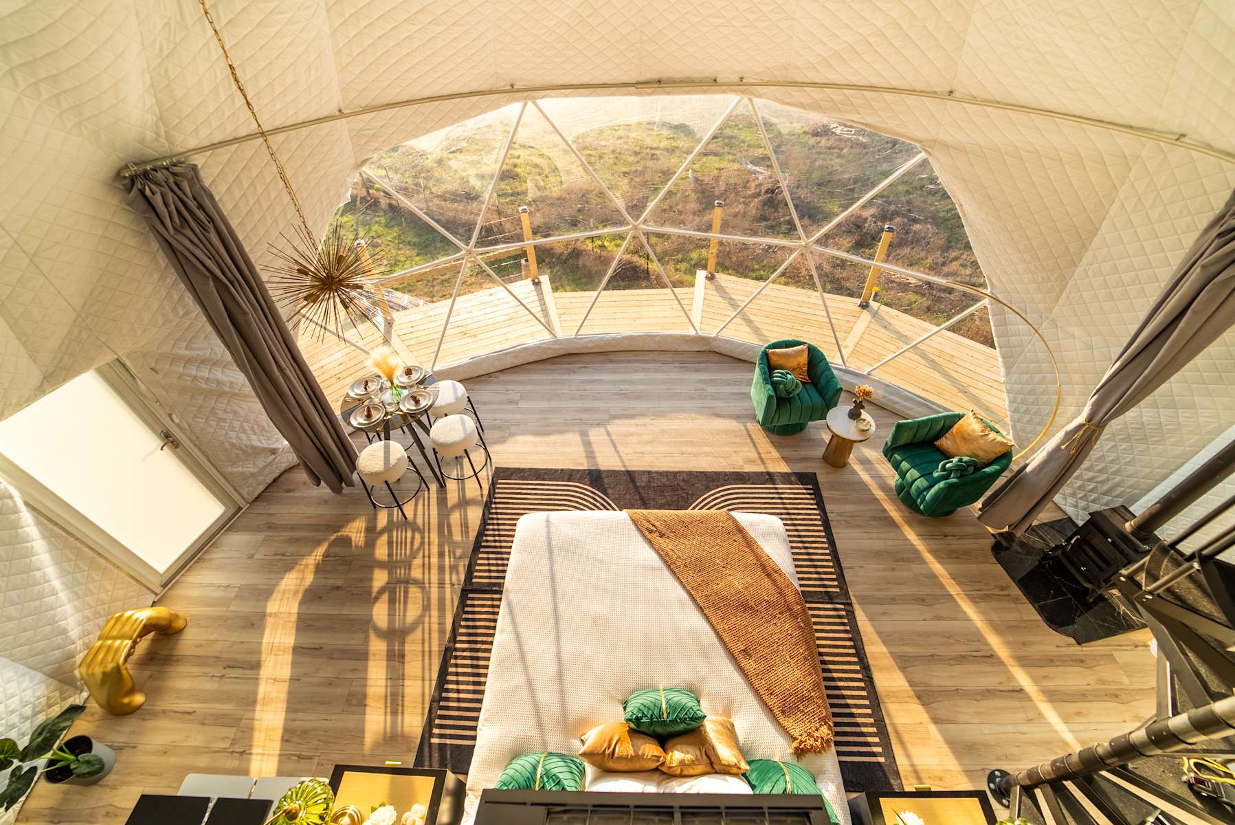 Stunning Dome Retreat w/Hot Tub - Hipcamp in Rosanky, Texas