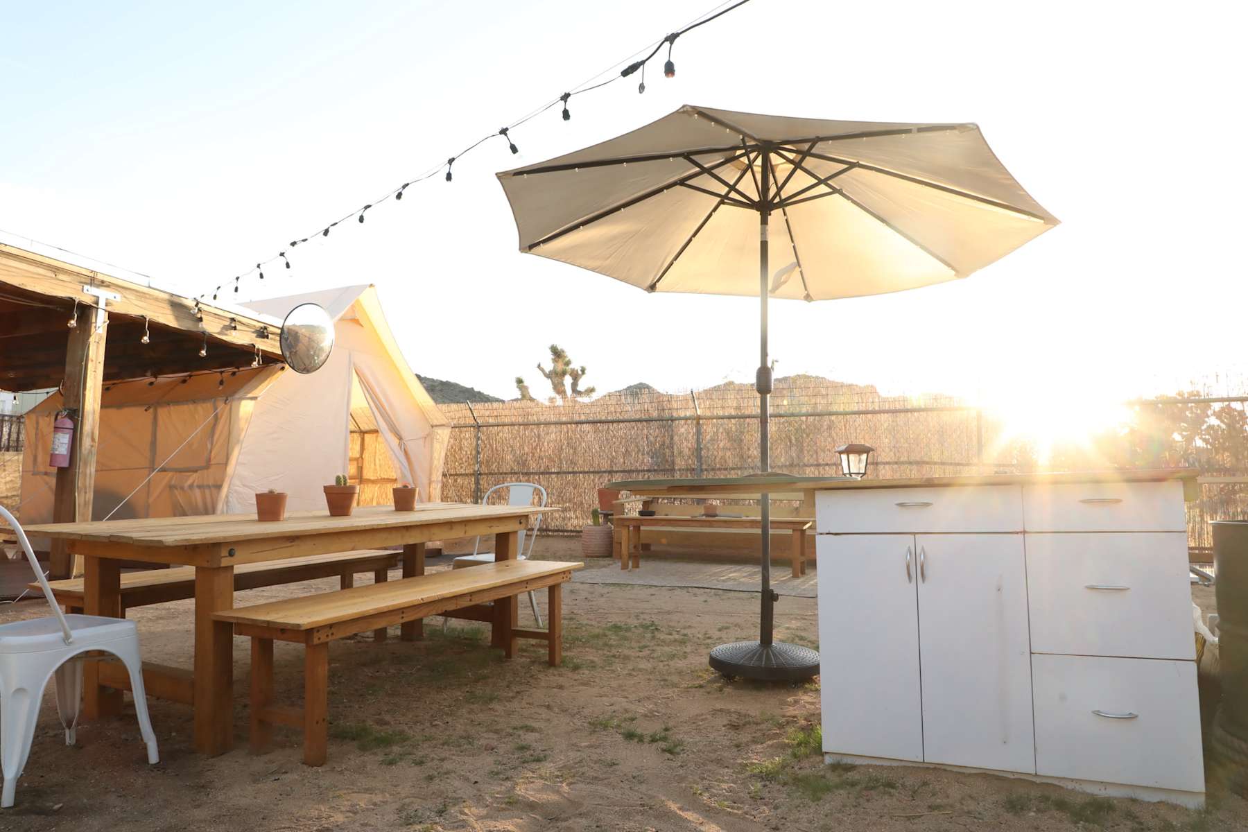 Glamping at Cougar Ranch - Hipcamp in Landers, California