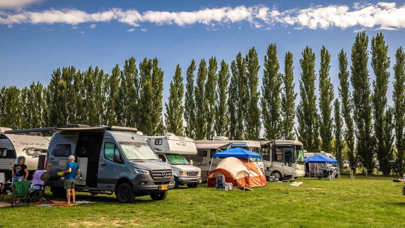 Gorge Amphitheatre Campground - Hipcamp in George, Washington