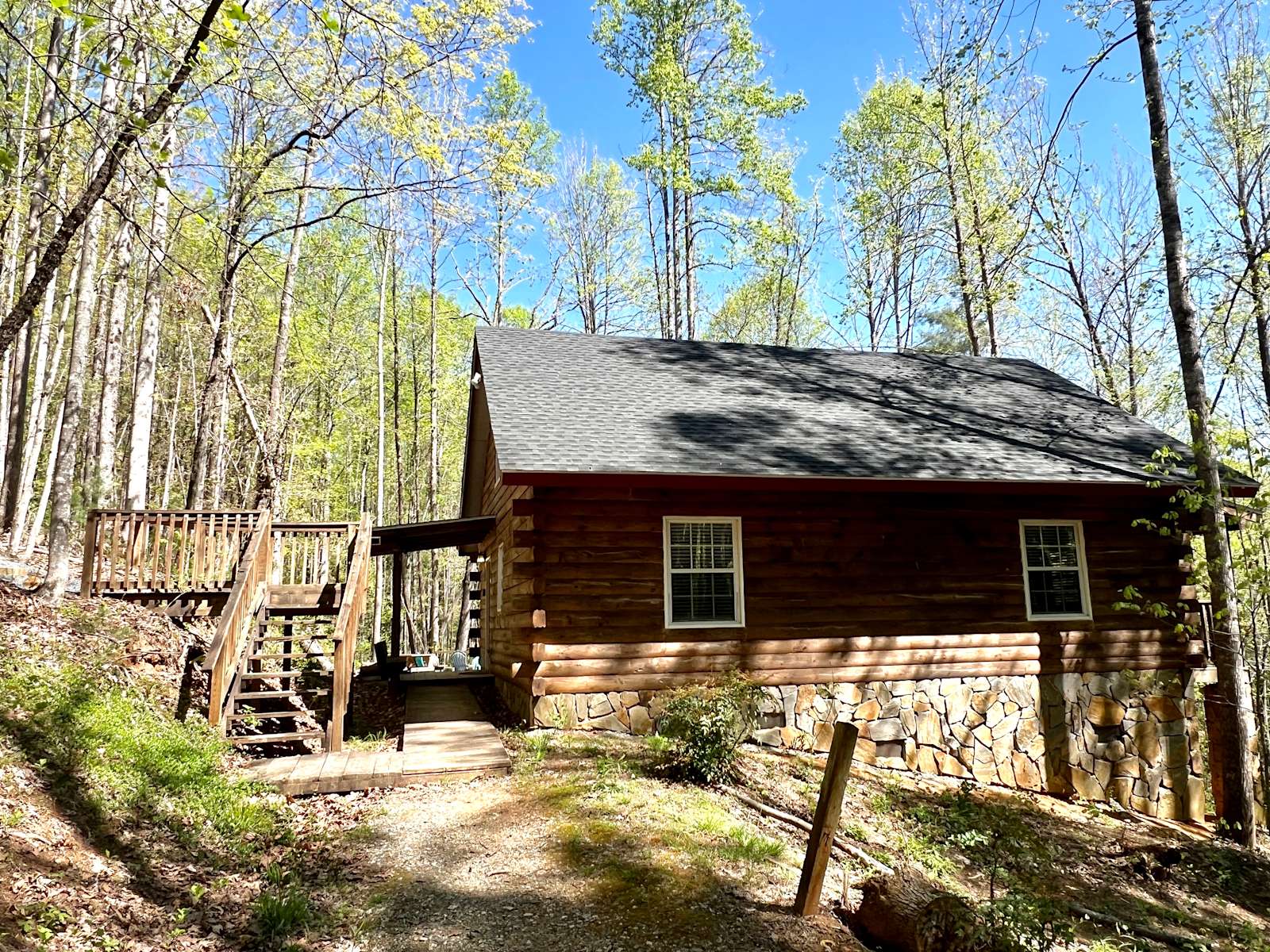 Rustic Appalachian Cabin - Hipcamp in Traphill, North Carolina
