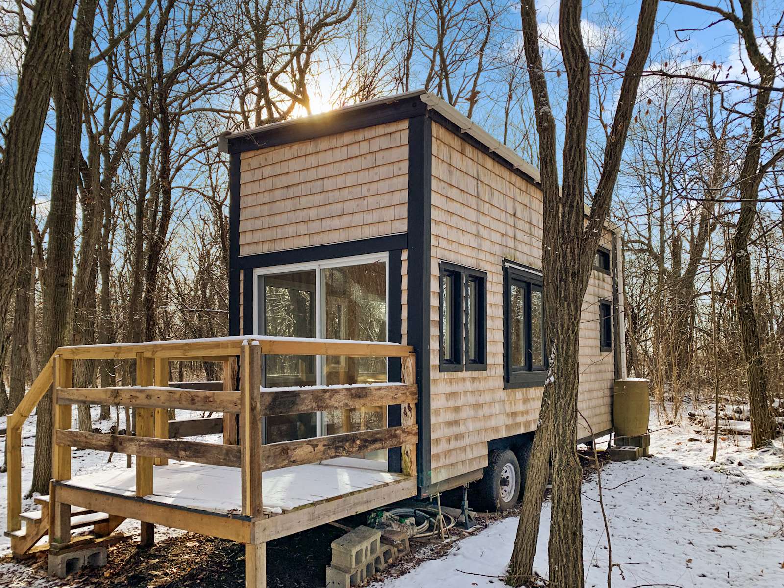Tiny House Surrounded by Forest - Hipcamp in Lombardy, Ontario
