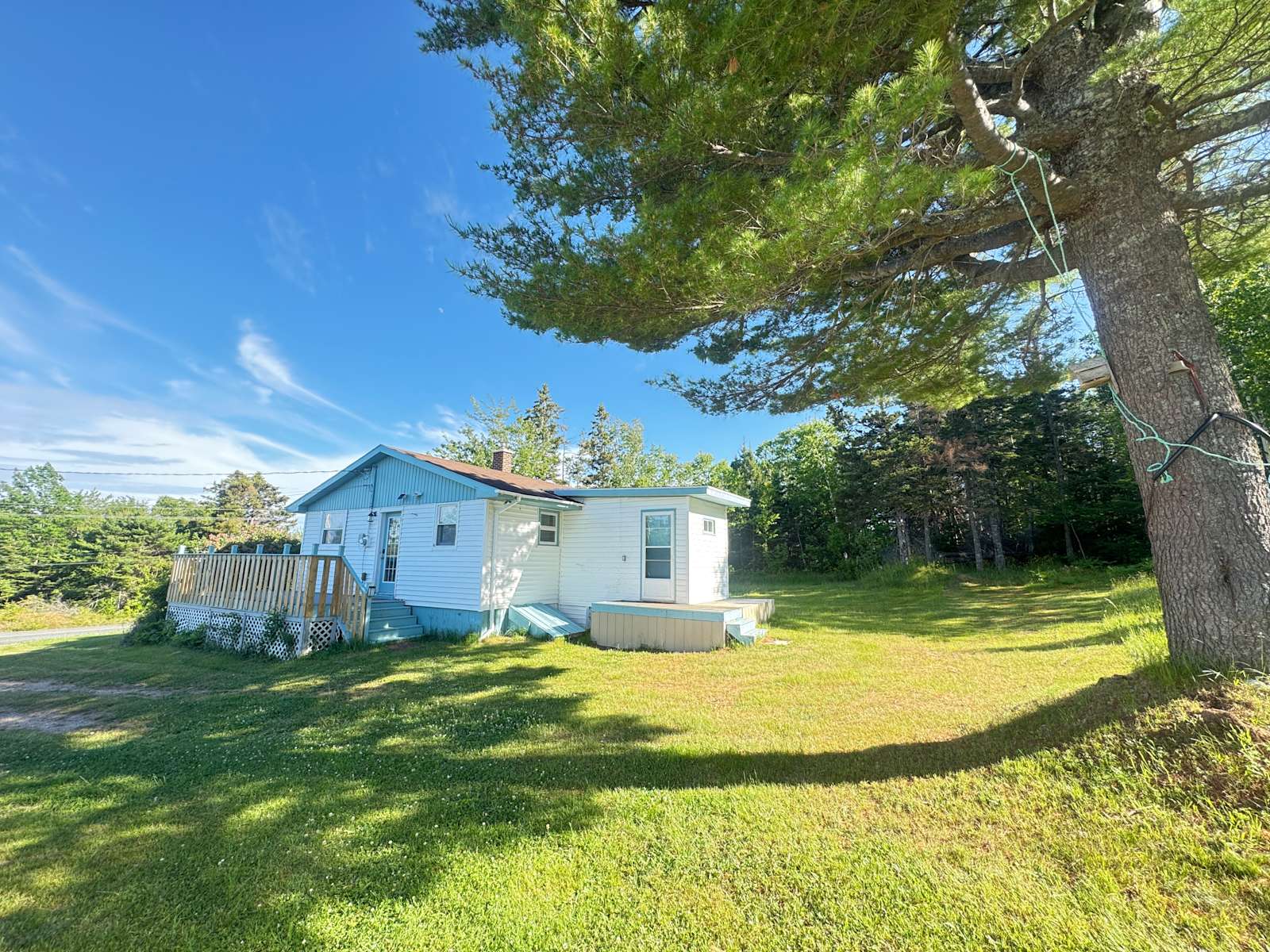 The White Pine Cottage - Hipcamp in Englishtown, Nova Scotia