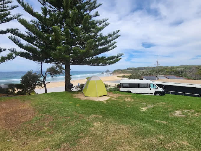 Surf Beach Holiday Park Narooma - Hipcamp in Narooma, New South Wales