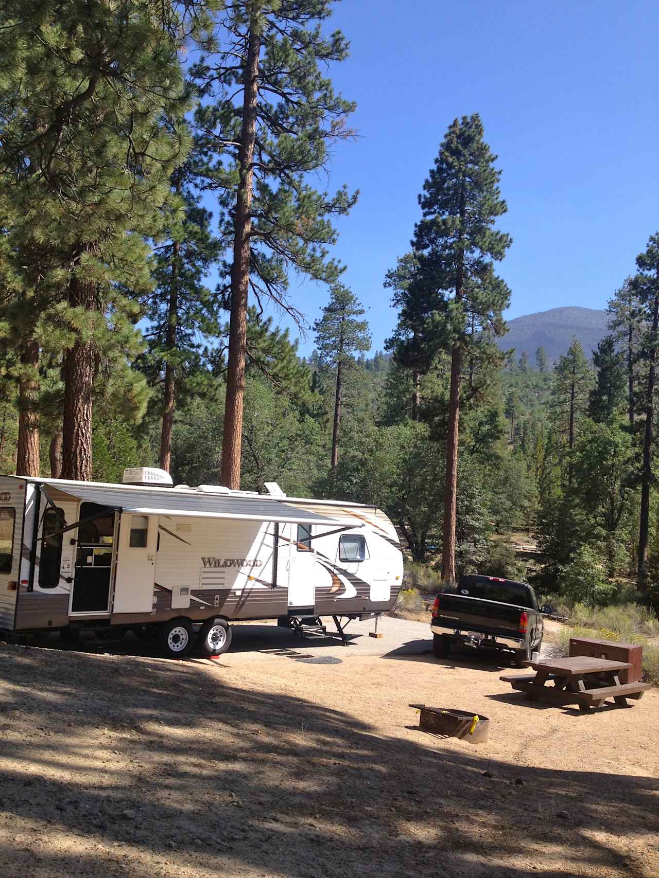 Barton Flats Campground in San Bernardino National Forest, California ...