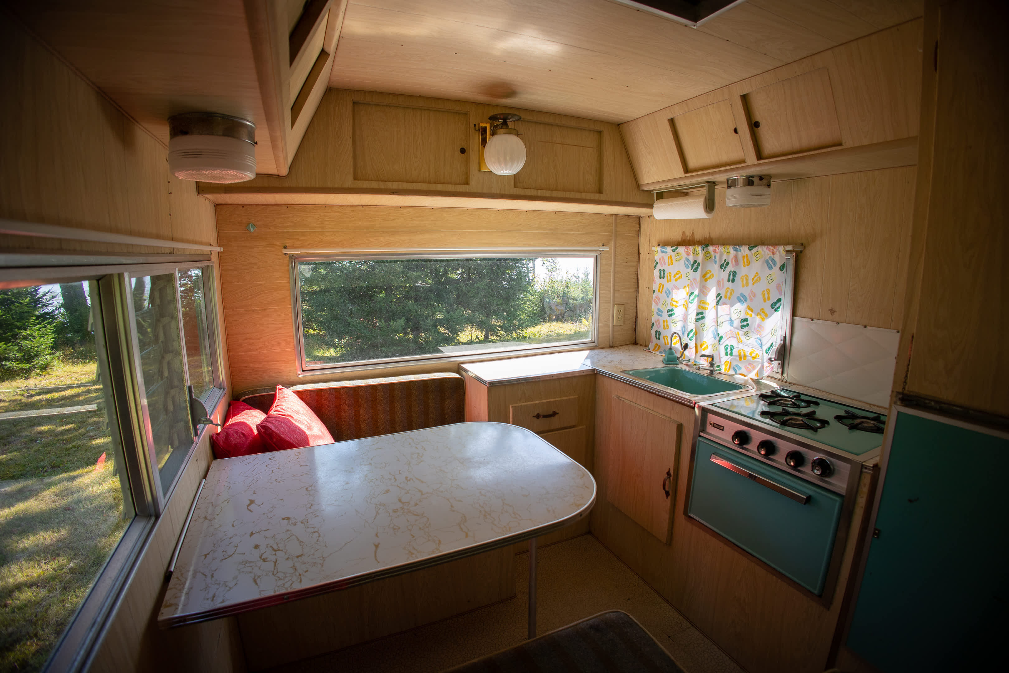 Oceanside Campsite w/ Retro Camper - Hipcamp in , Maine