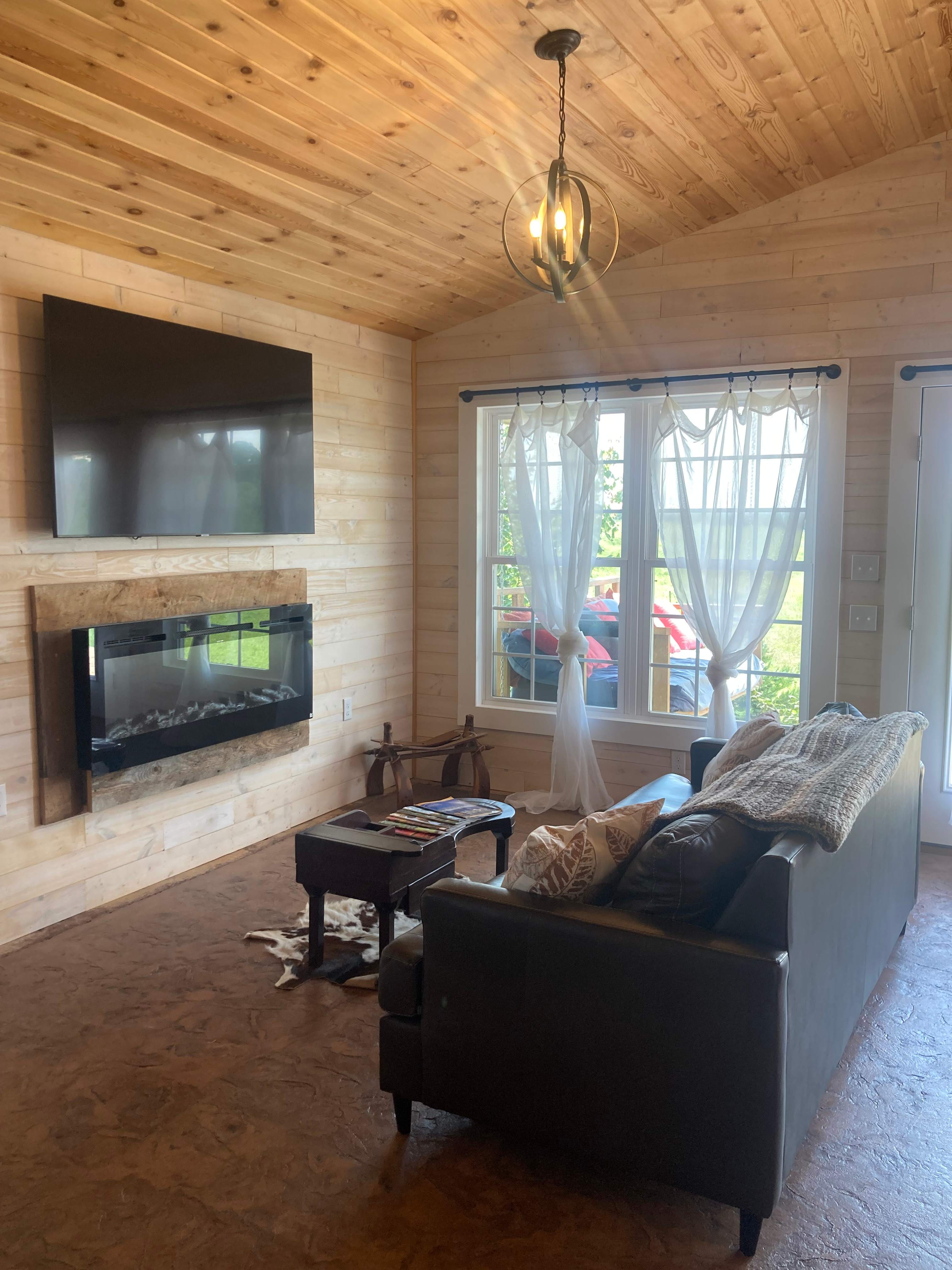 Black Water Junction Farm Cabin - Hipcamp in Union Hall, Virginia