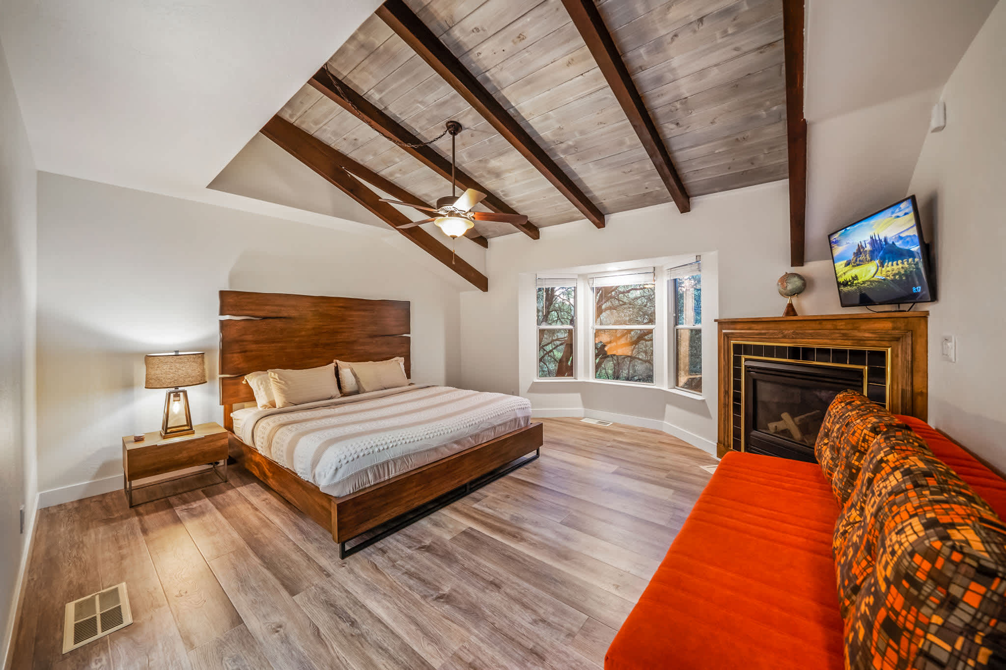 Private Riverfront Resort Pool Spa - Hipcamp in Oakhurst, California