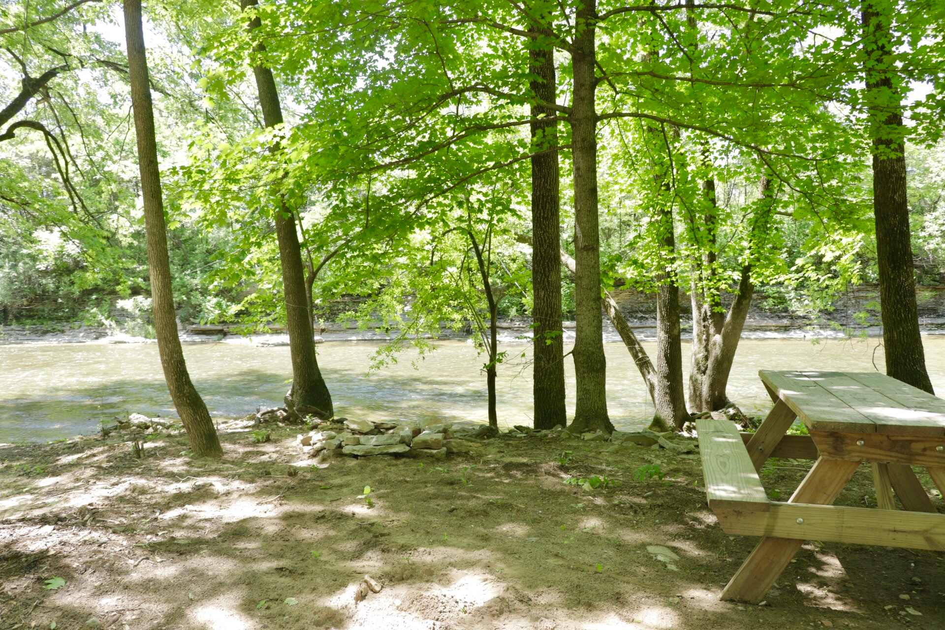Riverfront Camping, White Rock Park - Hipcamp in St Paul, Indiana
