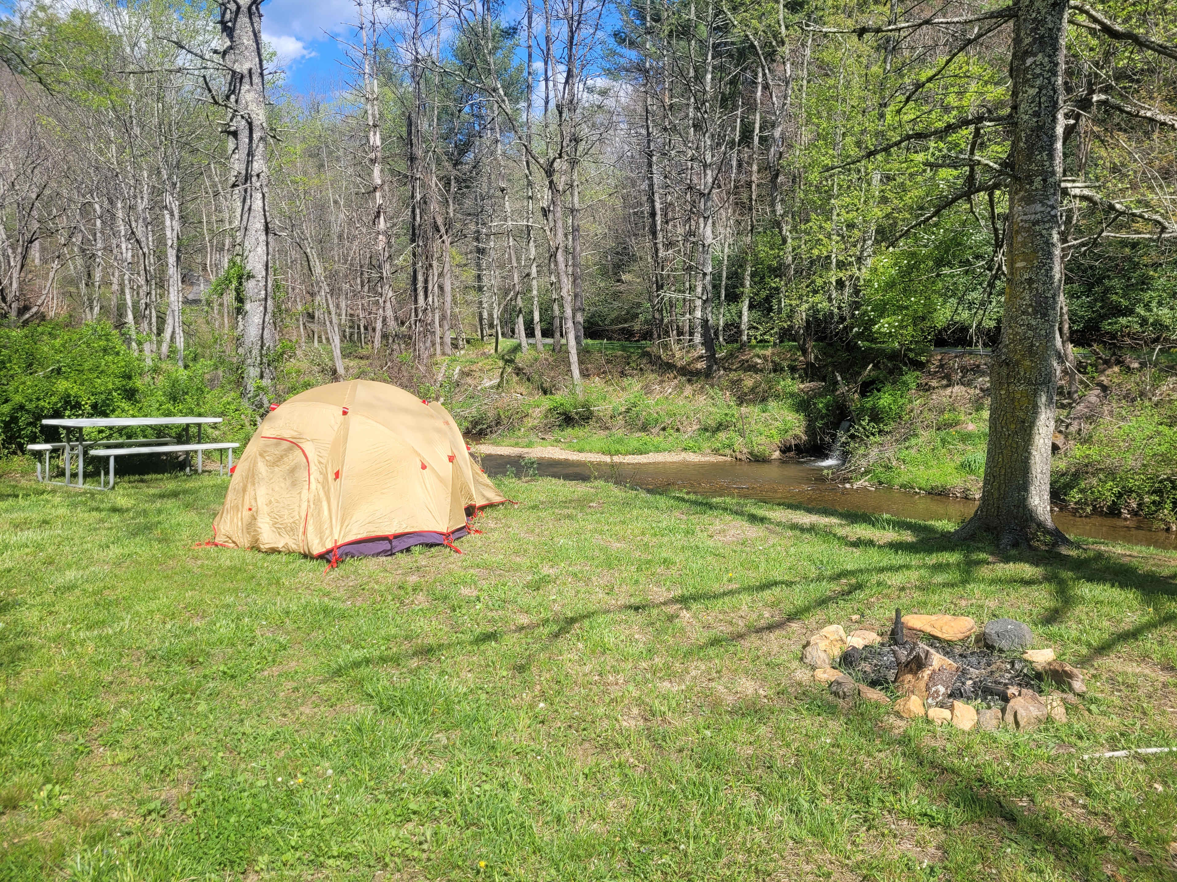 Hippie Hollow - Hipcamp in Floyd, Virginia