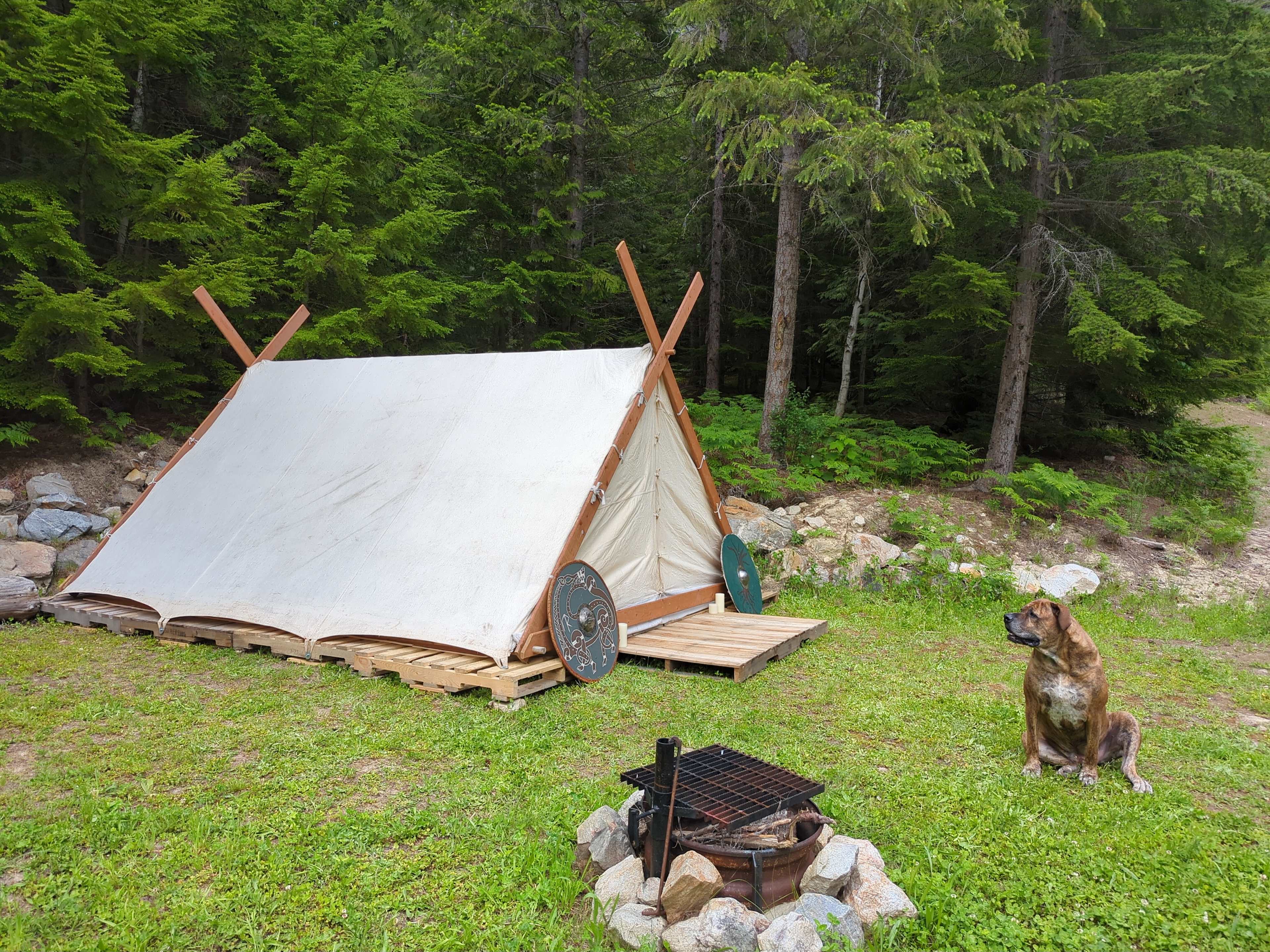 Valhalla Viking Glamping - Hipcamp in Nakusp, British Columbia