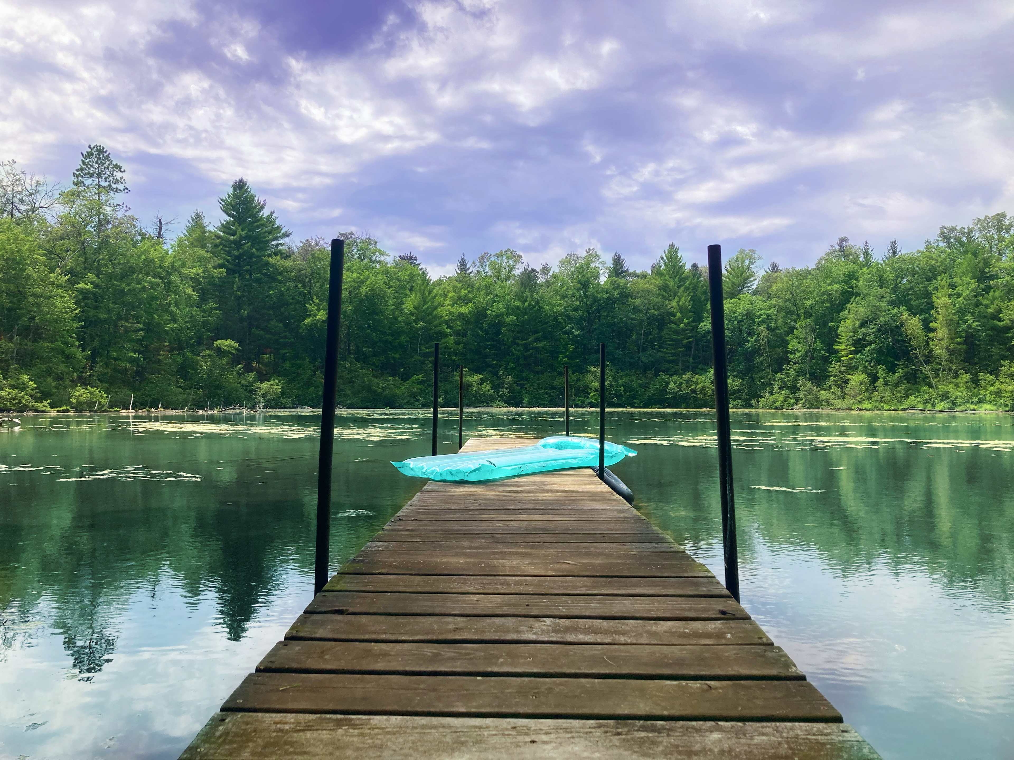 Hidden Pond & River Oasis - Hipcamp in Idlewild, Michigan