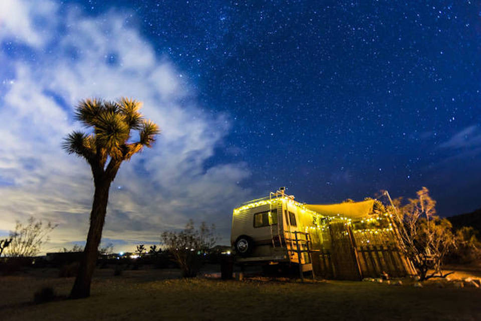 Tranquility Base A True Glamping Experience - Hipcamp in Joshua Tree ...